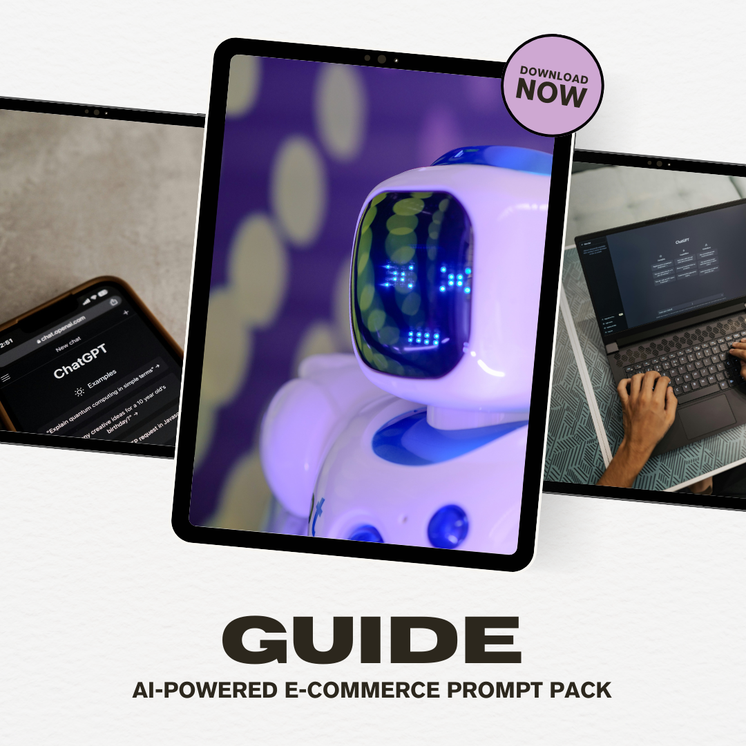 AI eCommerce Prompt Pack – Product Descriptions & Email Templates – WERONE